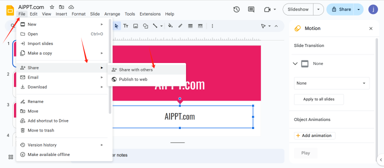 How to Make a Slideshow on Google Slides? - AiPPT.com