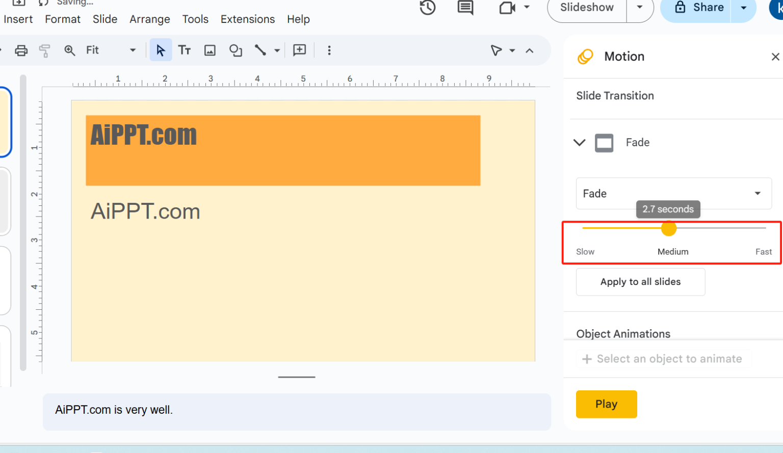 How to Do Transitions on Google Slides? - AiPPT.com