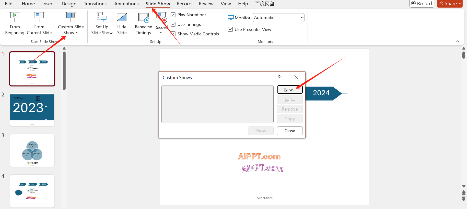 How To Hide Slides In Powerpoint For Custom Presentations