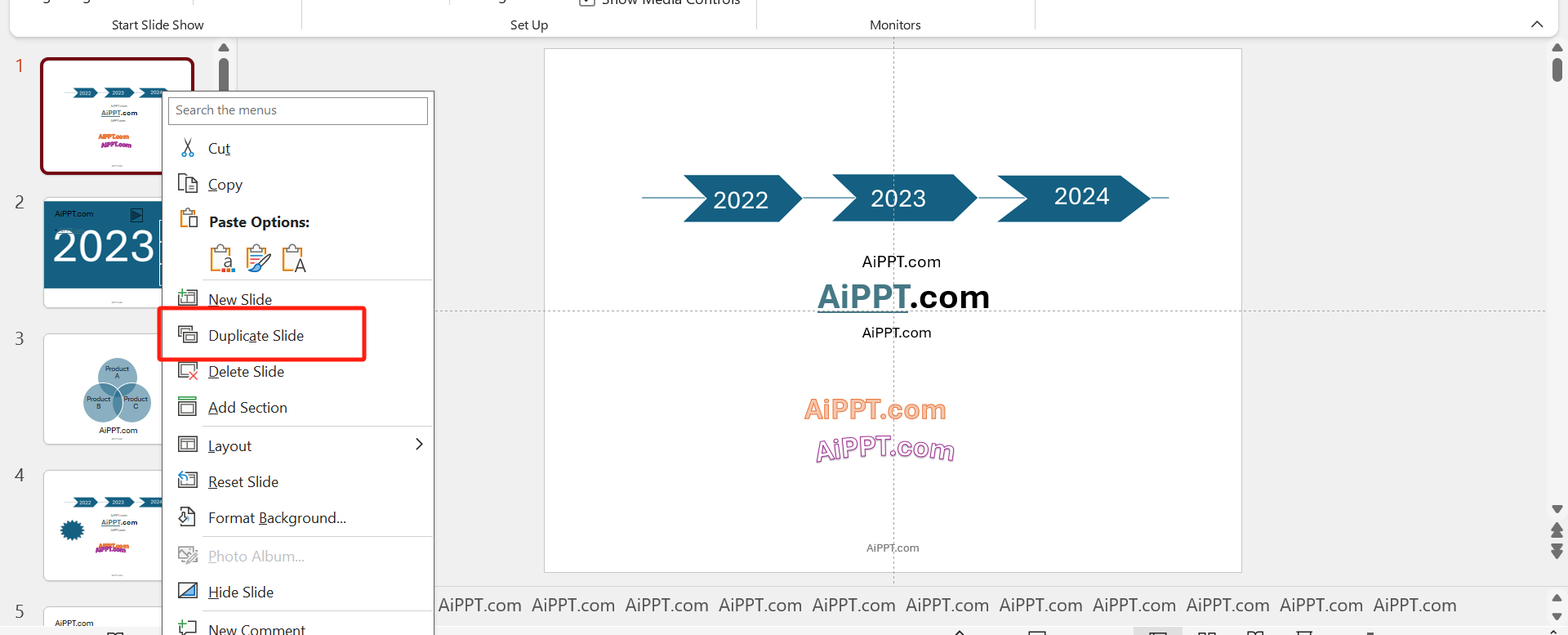 How to Duplicate a Slide in PowerPoint - AiPPT.com