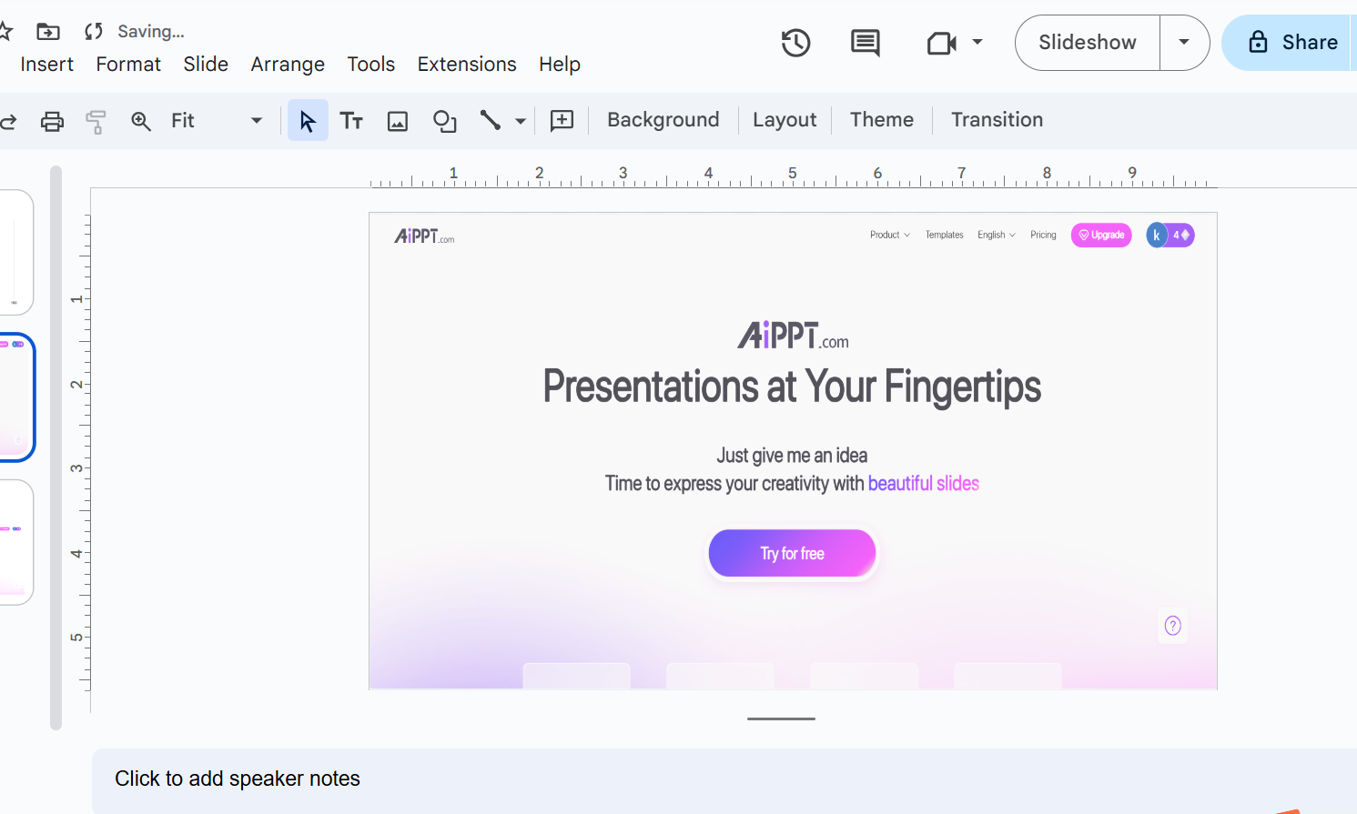 How to Edit Background in Google Slides? - AiPPT.com