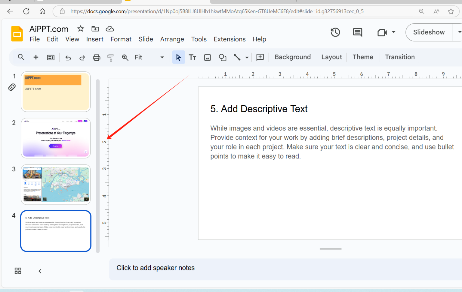Tips for Designing Professional Portfolios Using Google Slides - AiPPT.com