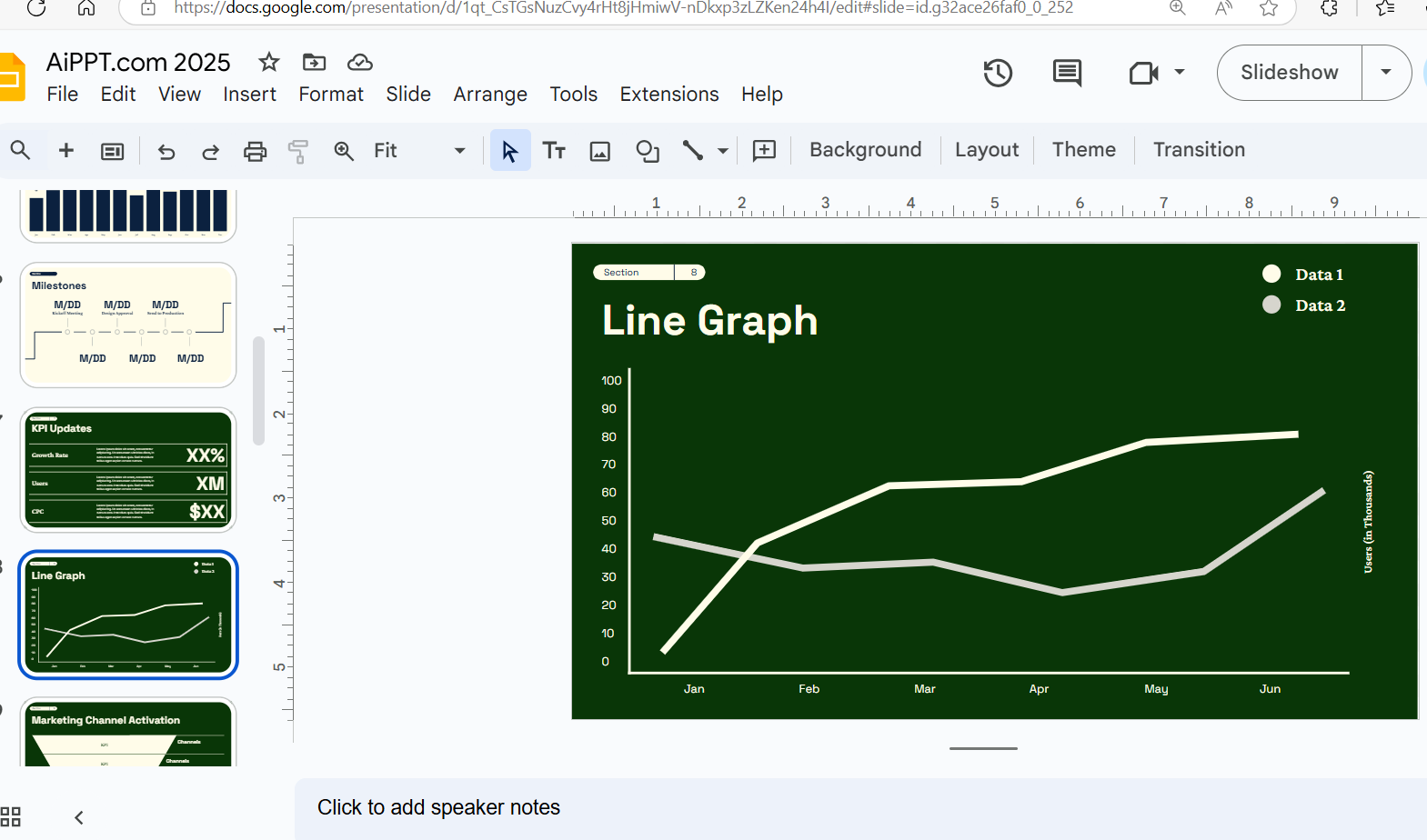 Building Stunning Data Visualizations with Google Slides - AiPPT.com