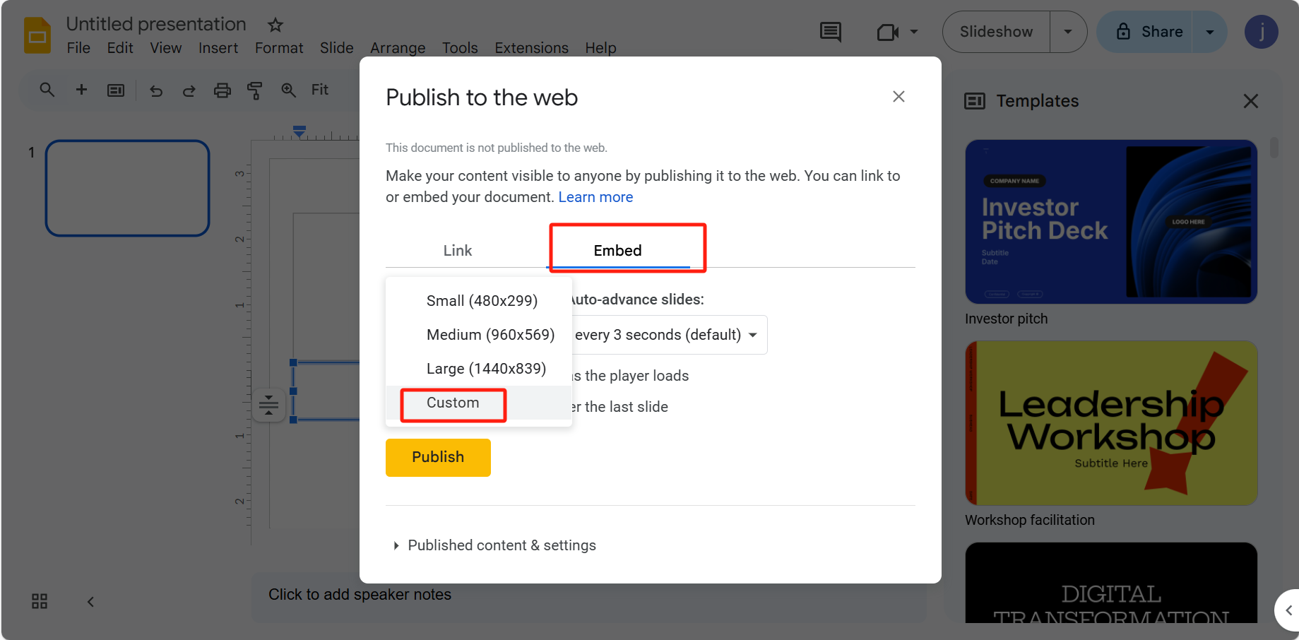 How to Embed Google Slides in a Website? - AiPPT.com
