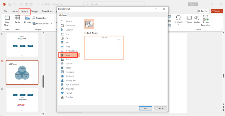 How to Add Interactive Maps in PowerPoint for Geographical Presentations? - AiPPT.com