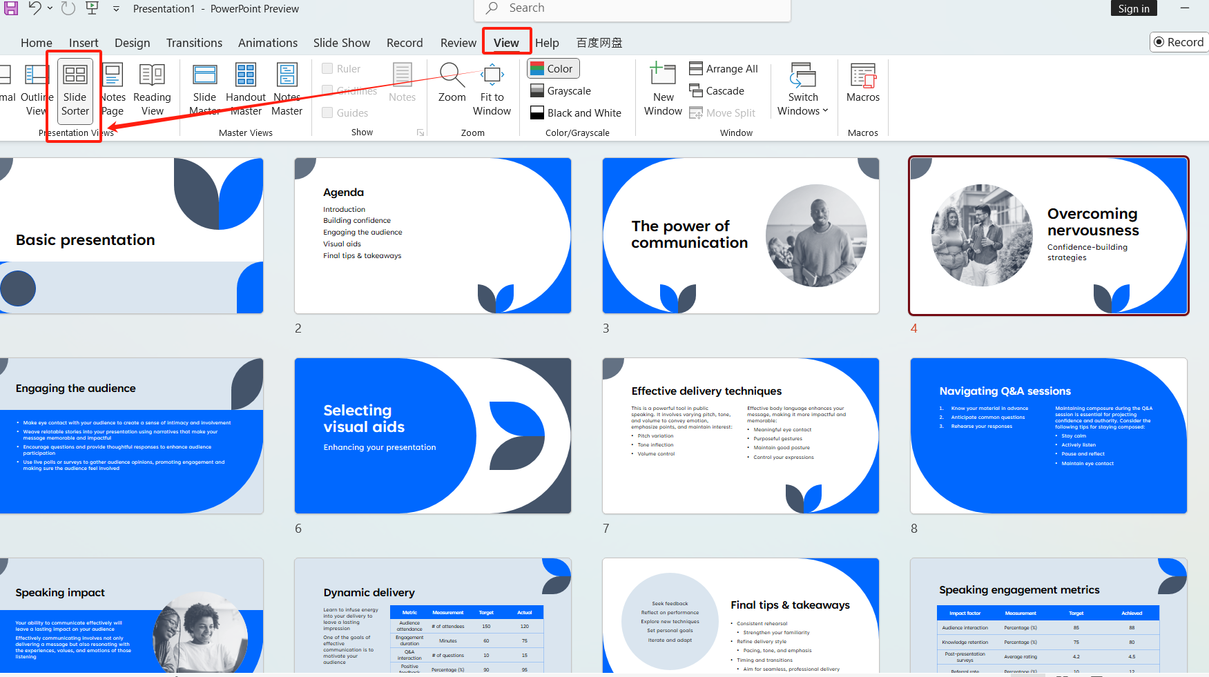 How to Use PowerPoint’s Slide Sorter to Organize Your Presentation ...