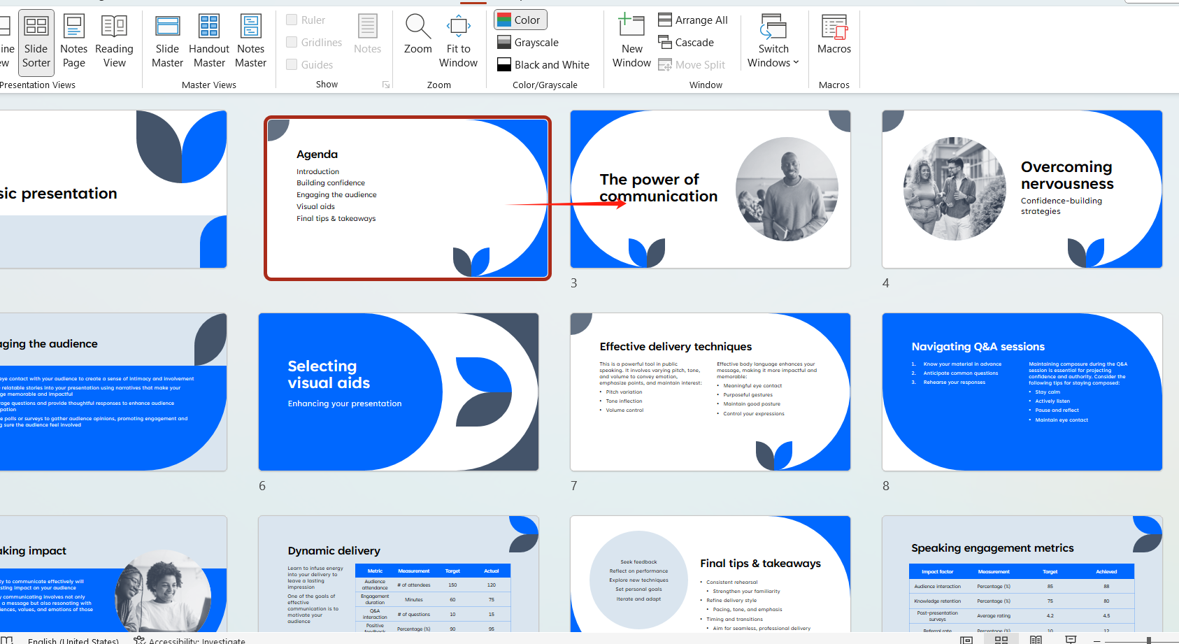 How to Use PowerPoint’s Slide Sorter to Organize Your Presentation ...