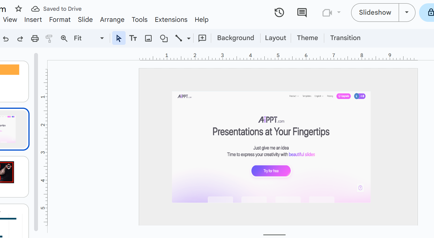 How to Add Transparent Images in Google Slides Easily? - AiPPT.com