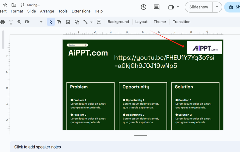 How to Add Watermarks to Your Google Slides Presentations? - AiPPT.com