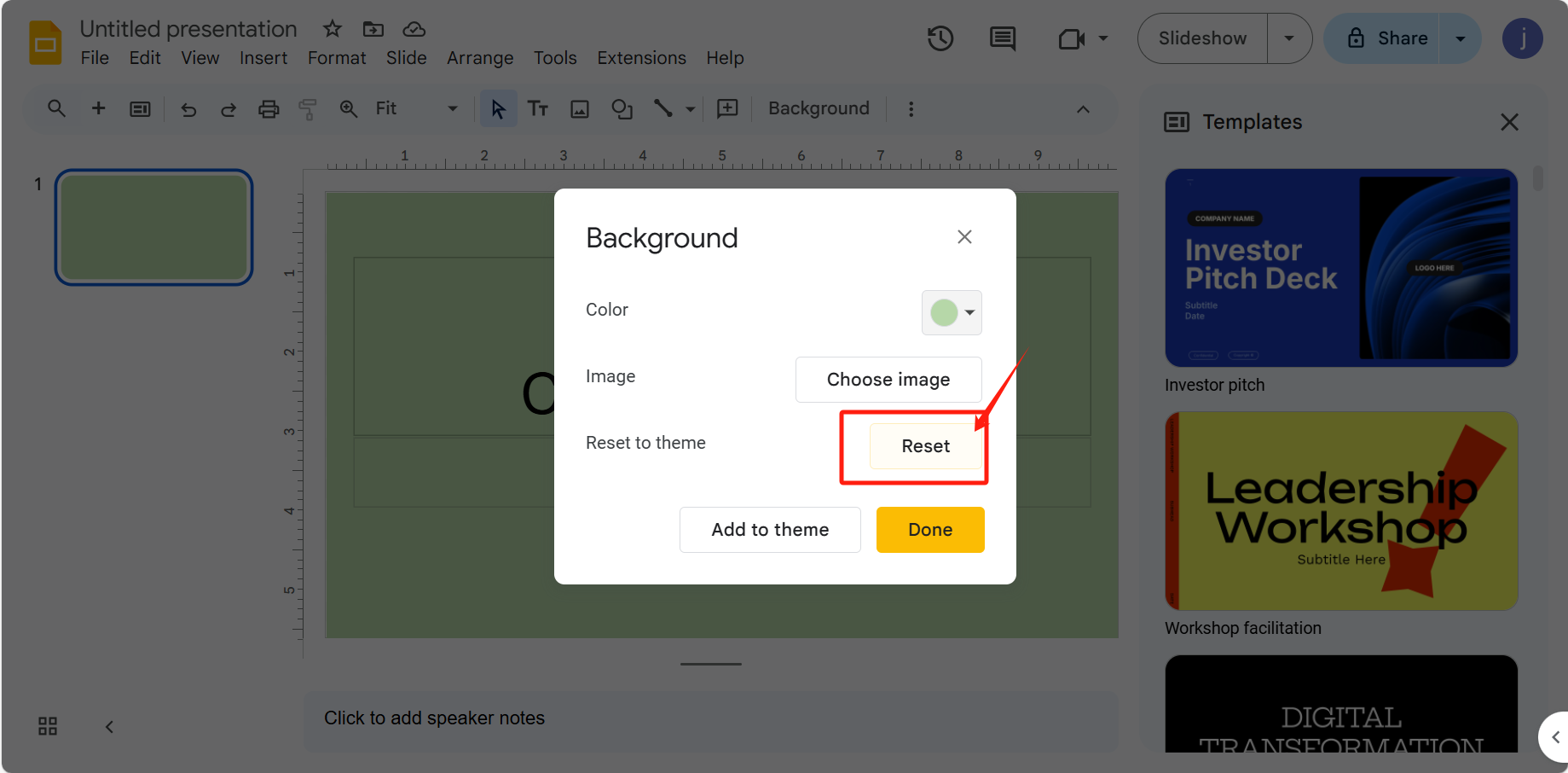 How to Use the Background Option in Google Slides? - AiPPT.com