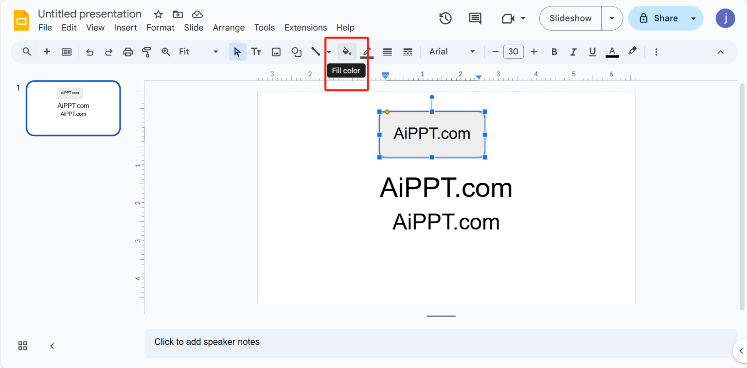 How to Adjust the Opacity of Shapes in Google Slides? - AiPPT.com