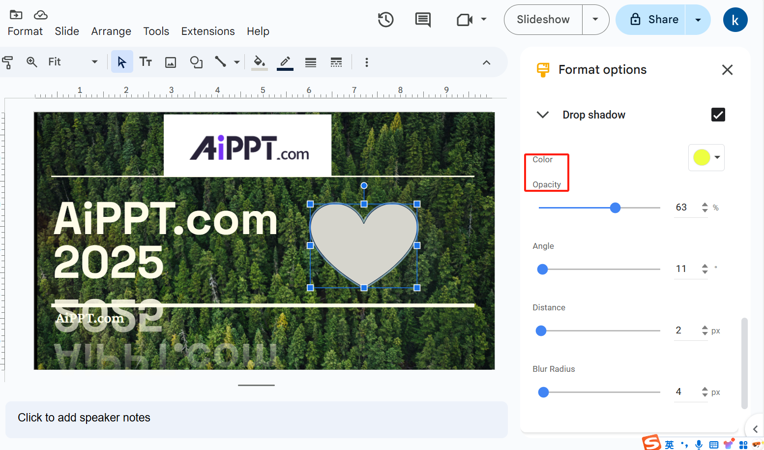 Achieving the Perfect Transparency with Google Slides Shapes - AiPPT.com