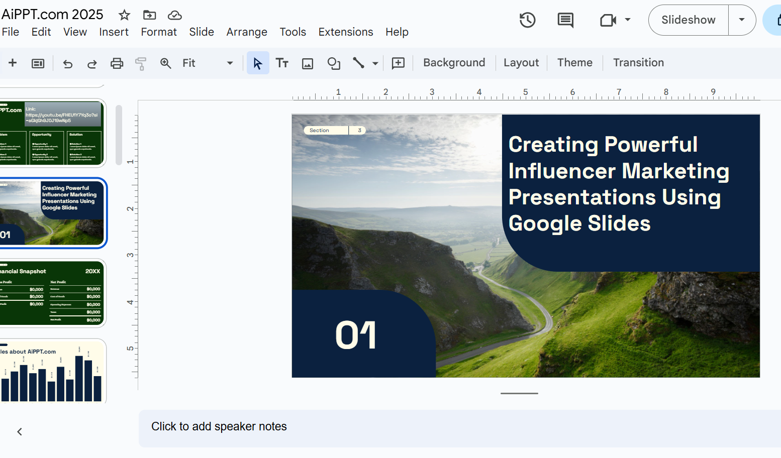 Using Google Slides for Creating Venn Diagrams and Data Visuals - AiPPT.com