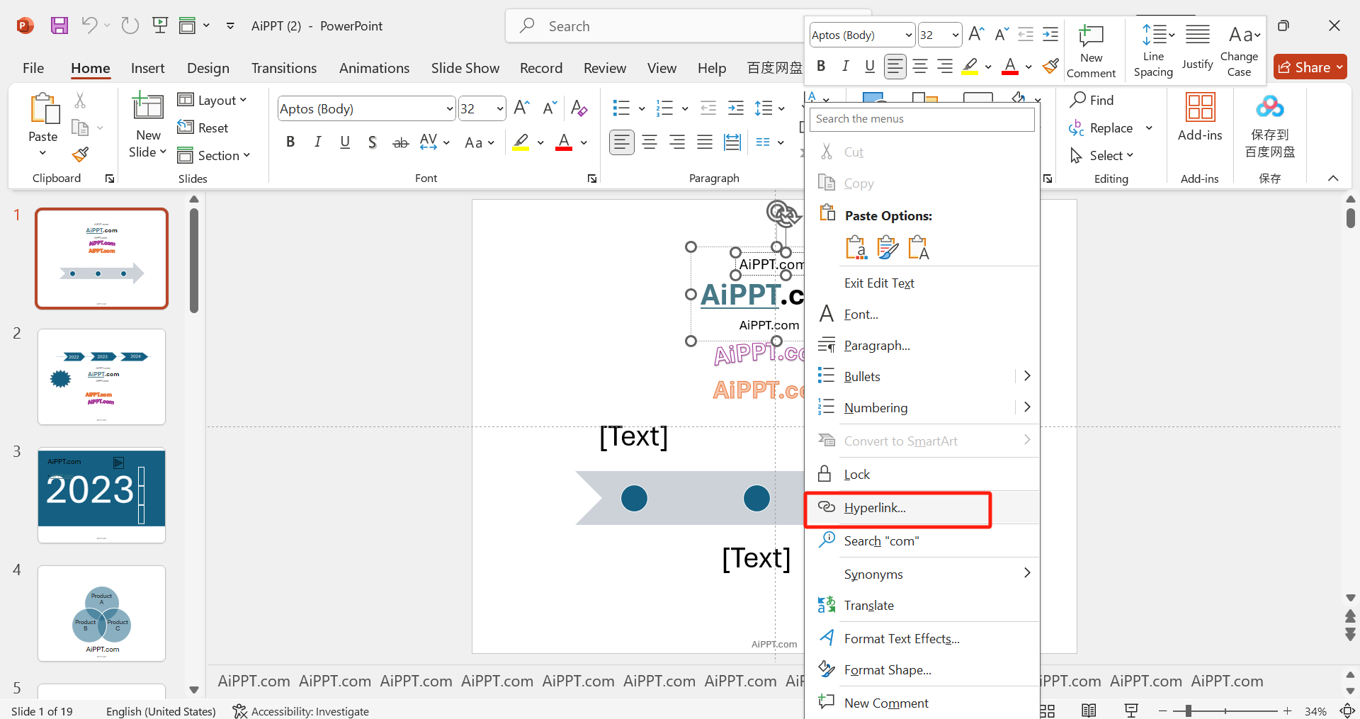 How To Add Hyperlinks And Bookmarks For Navigation In Powerpoint