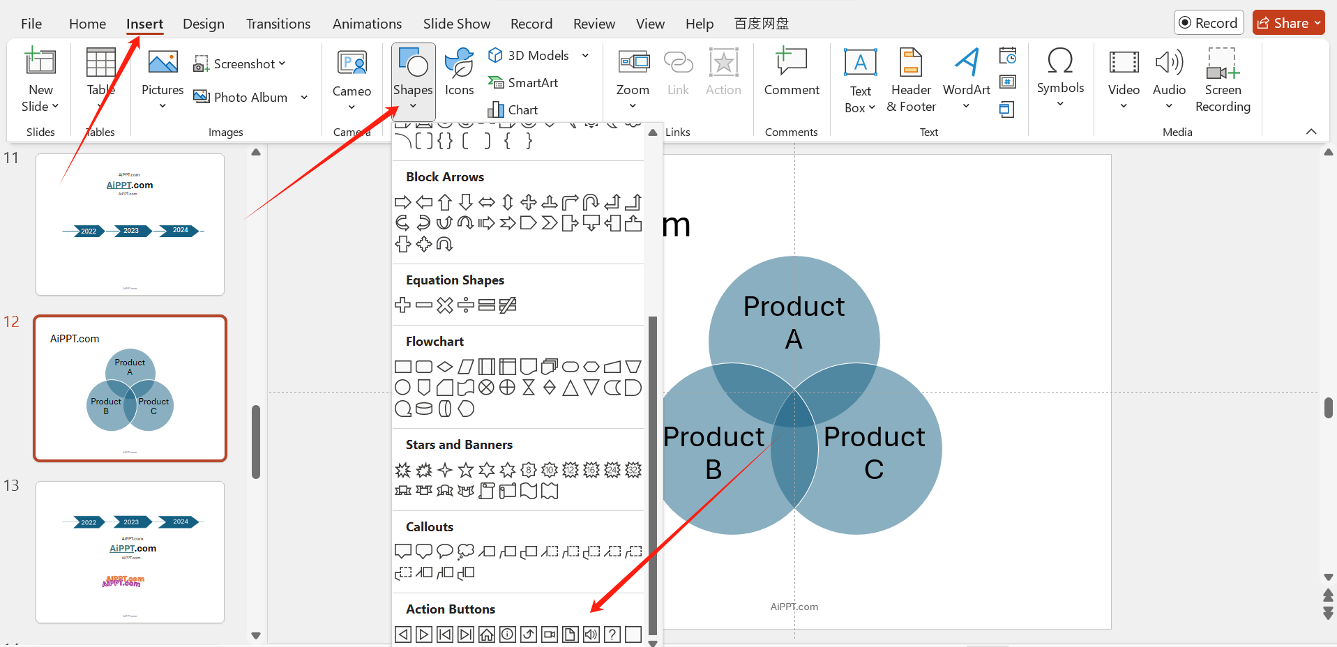 How to Make Your PowerPoint Presentation Interactive with Clickable Links? - AiPPT.com